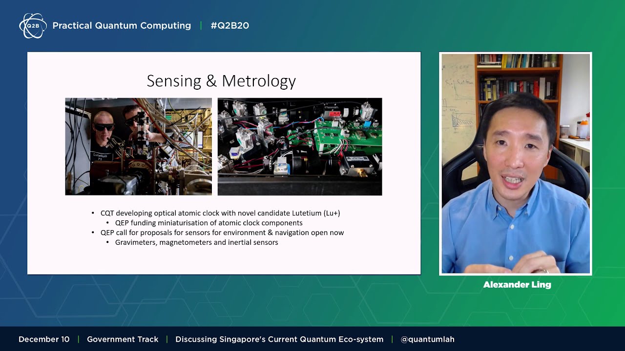 Q2B 2020 | Discussing Singapore's Current Quantum Eco-system ...