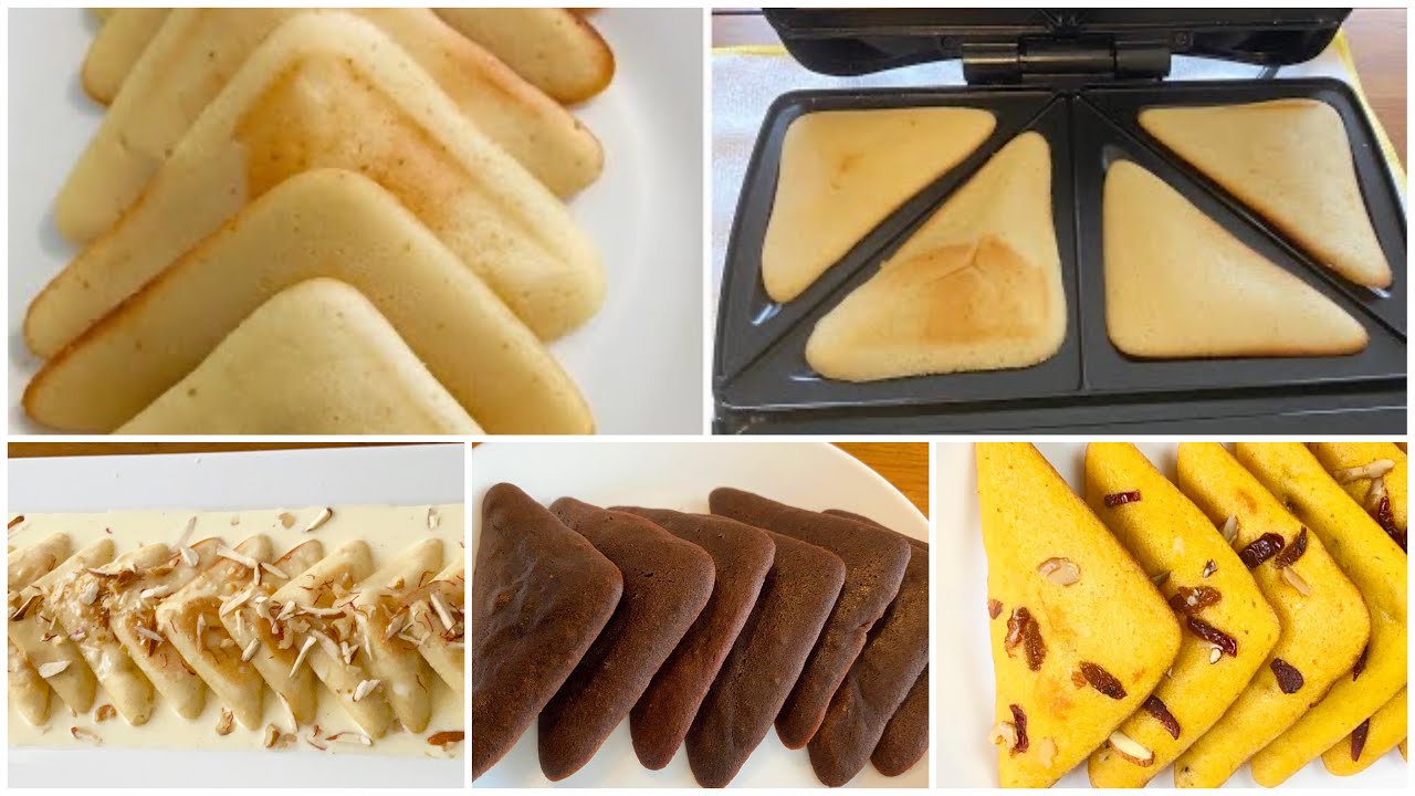 5 Minutes tea cakes in sandwich maker | 4 Easy toaster tea cake recipes ...