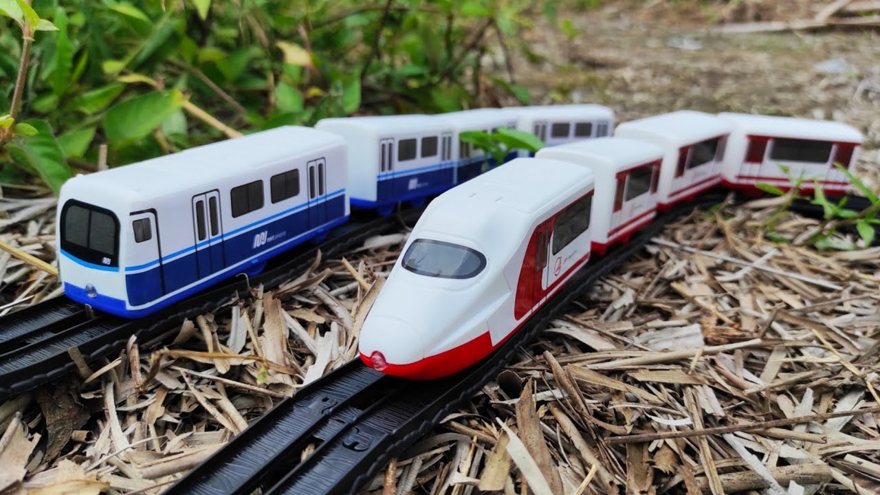 Mencari dan Merakit Kereta Api Terbaru , MRT/LRT Jakarta Warna Biru ...