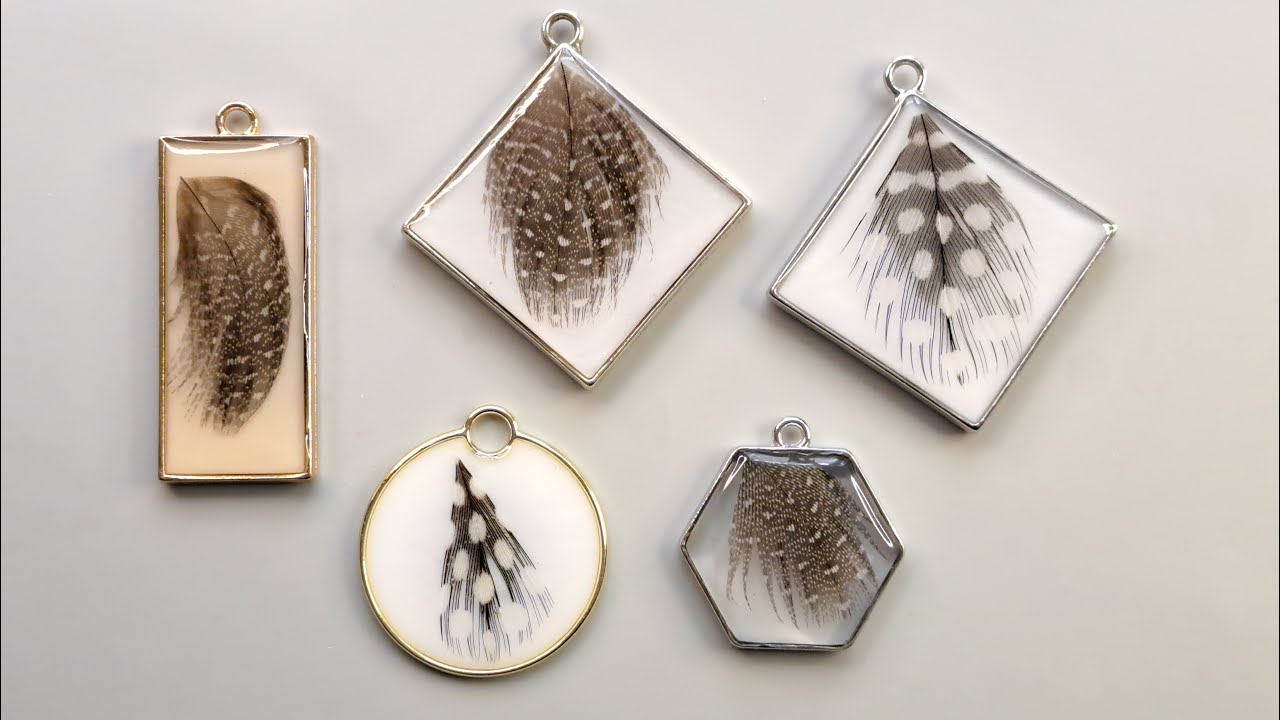 Casting Feathers in UV Resin without Bubbles - the most simple way ...