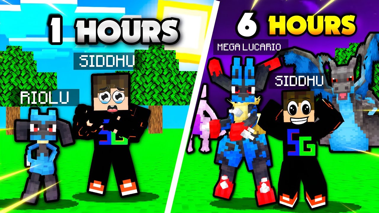how to get mega lucario in cobblemon | SIDDHU Gamer | minecraft - YouTube