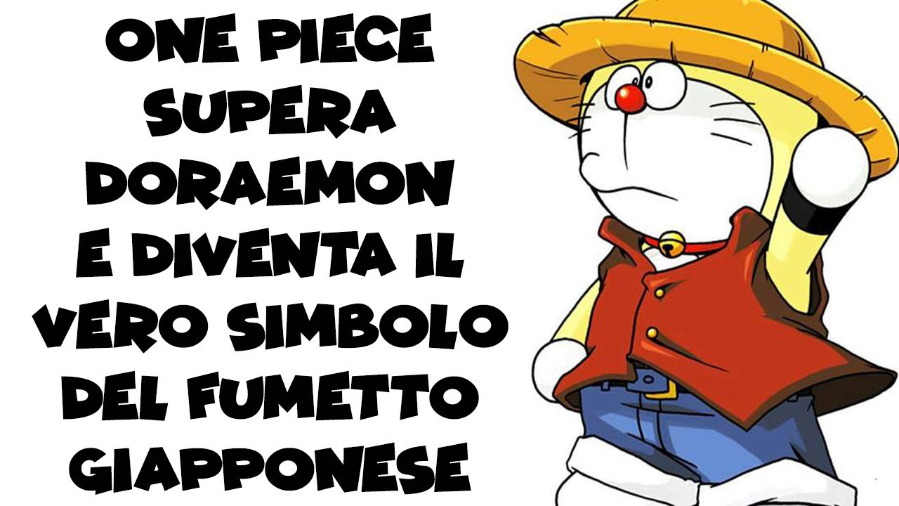 ONE PIECE SUPERA DORAEMON E DIVENTA L'EMBLEMA DEL MANGA IN GIAPPONE ...