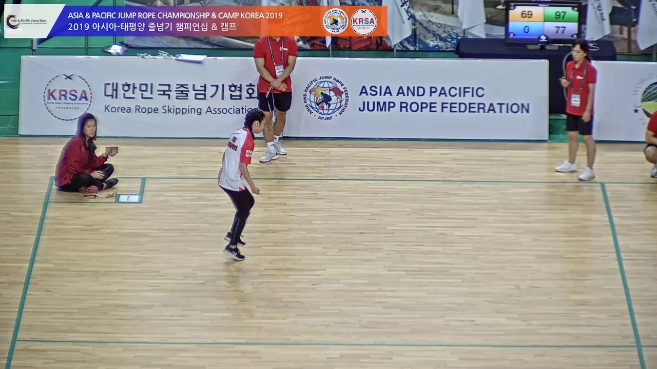 TMS Heat 74-76|YU-KAI LIN,Lim Yoke Fen Jeslyn,[2019 APJR Championship ...