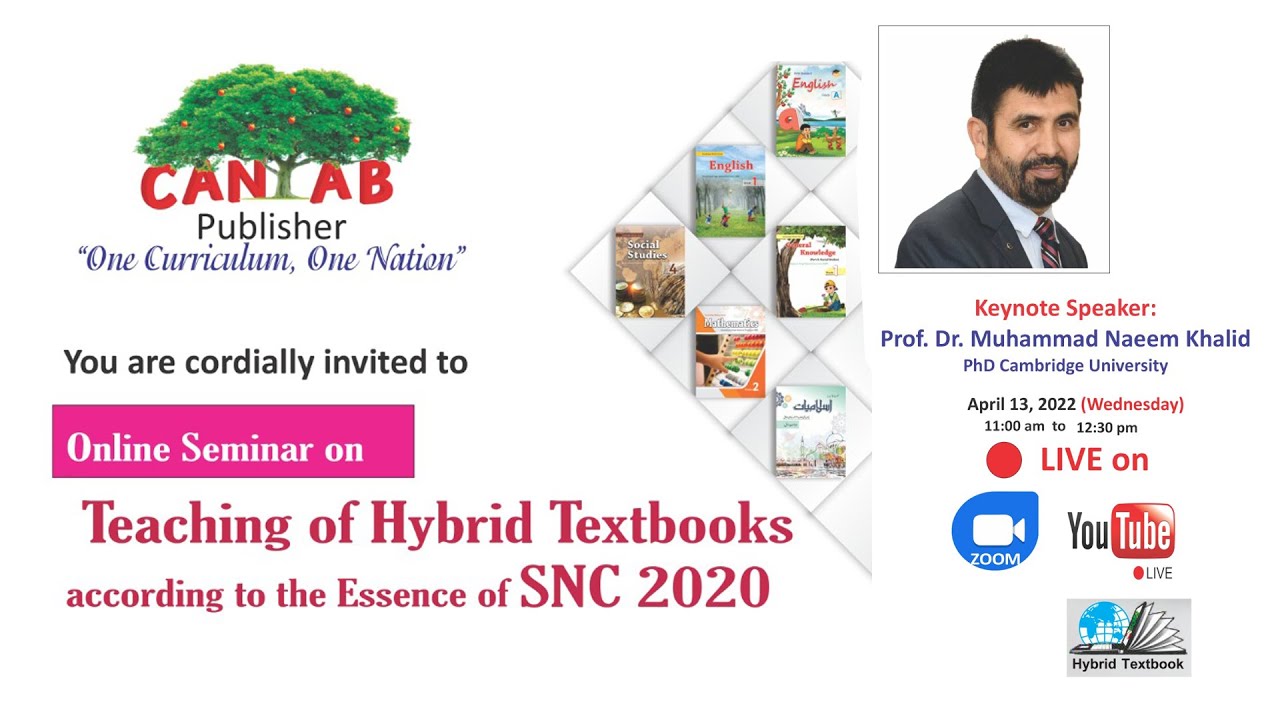 Teaching of Hybrid Textbooks according to the Essence || SNC 2020 ...