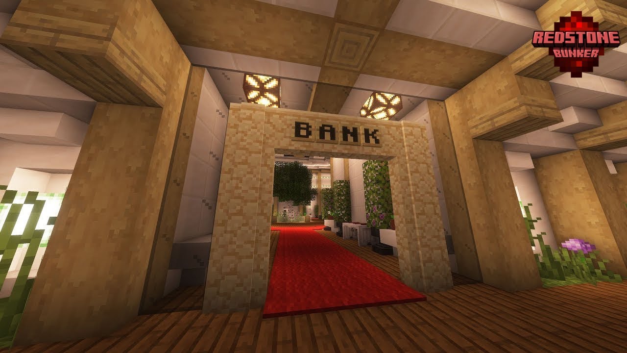 Redstone Bunker Bank - Showcase - YouTube