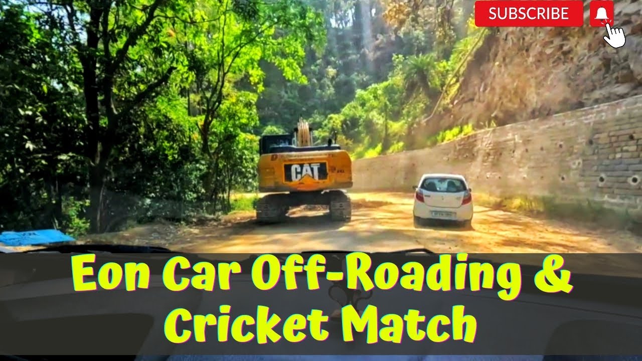 Eon Car Off- Roading & Cricket Match | Village Life | #204 Vlog - YouTube