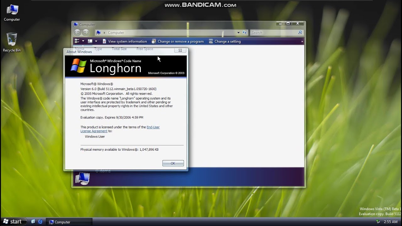 How To Get Aero on Windows Vista Beta 1 - YouTube