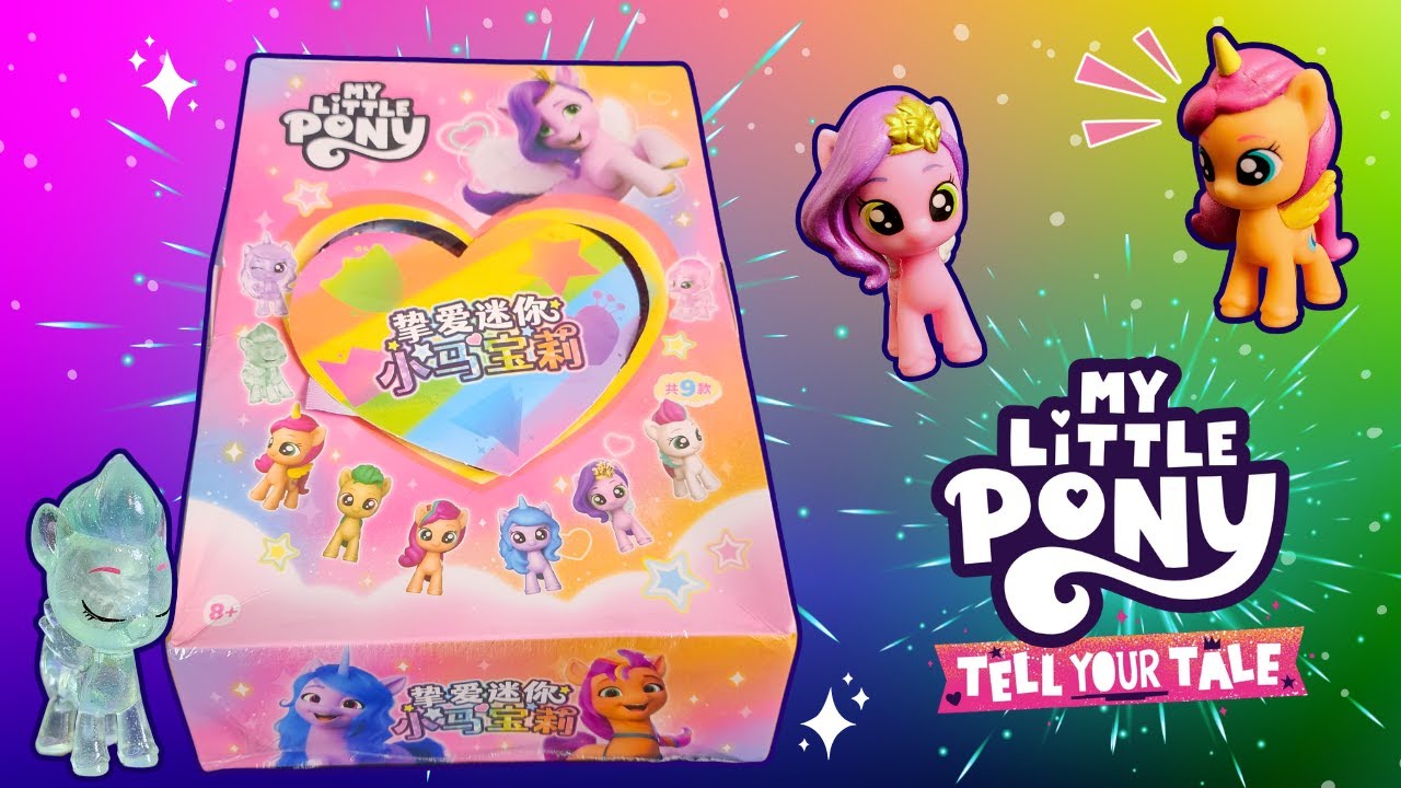 🦖DinoSaw Brings the Magic! Full Box of My Little Pony G5 Beloved Mini ...