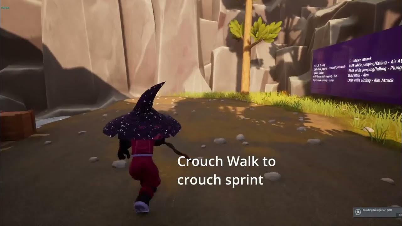 EoA devlog Character Movement Demo1 - YouTube