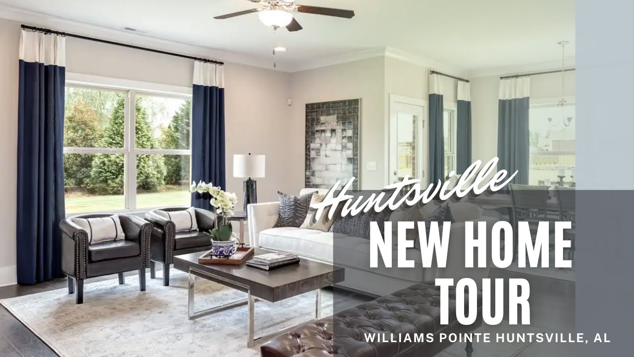 New Construction Home Tour | Huntsville, AL | Williams Pointe| Davidson ...