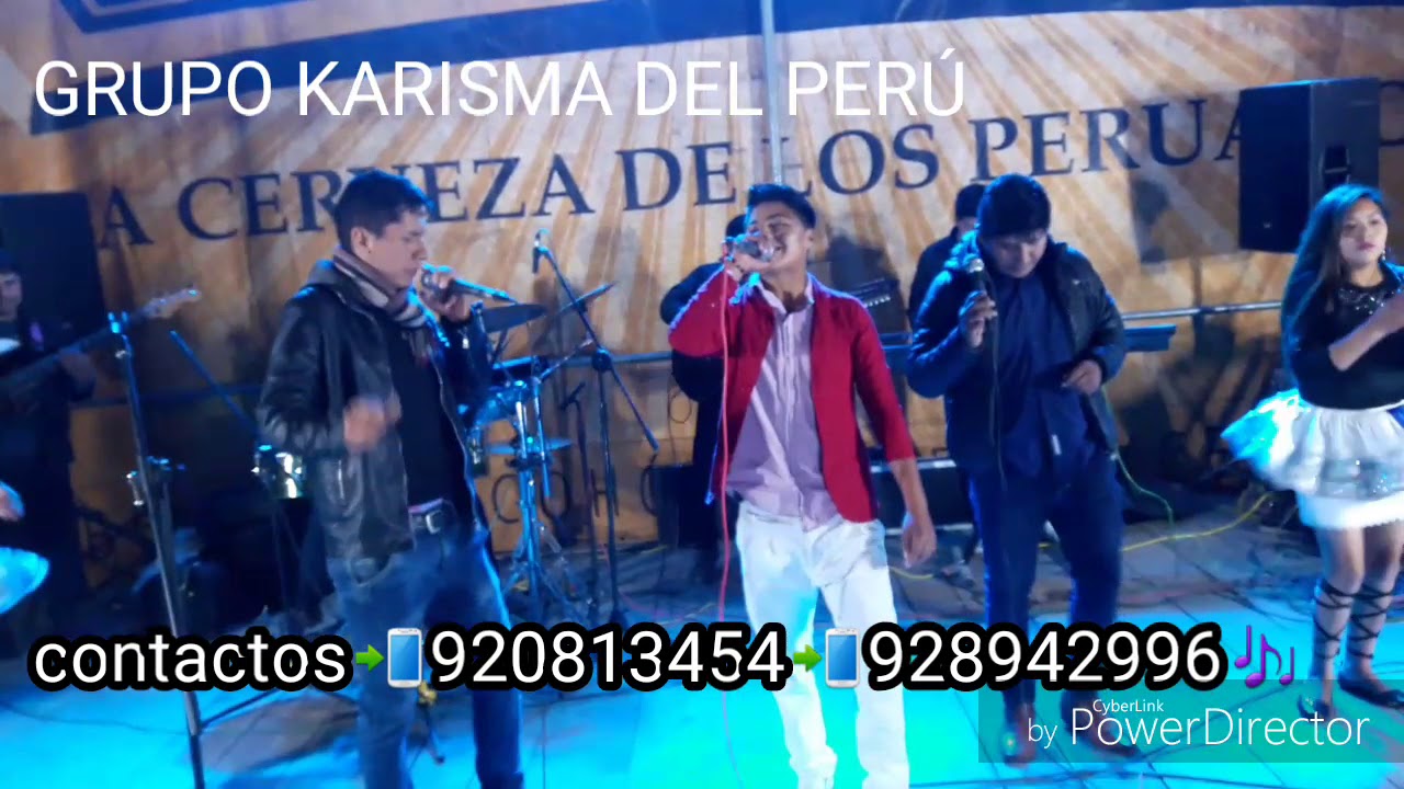 Agrupación musical KARISMA DEL PERÚ y Emerson Rodrigues en vivo - YouTube