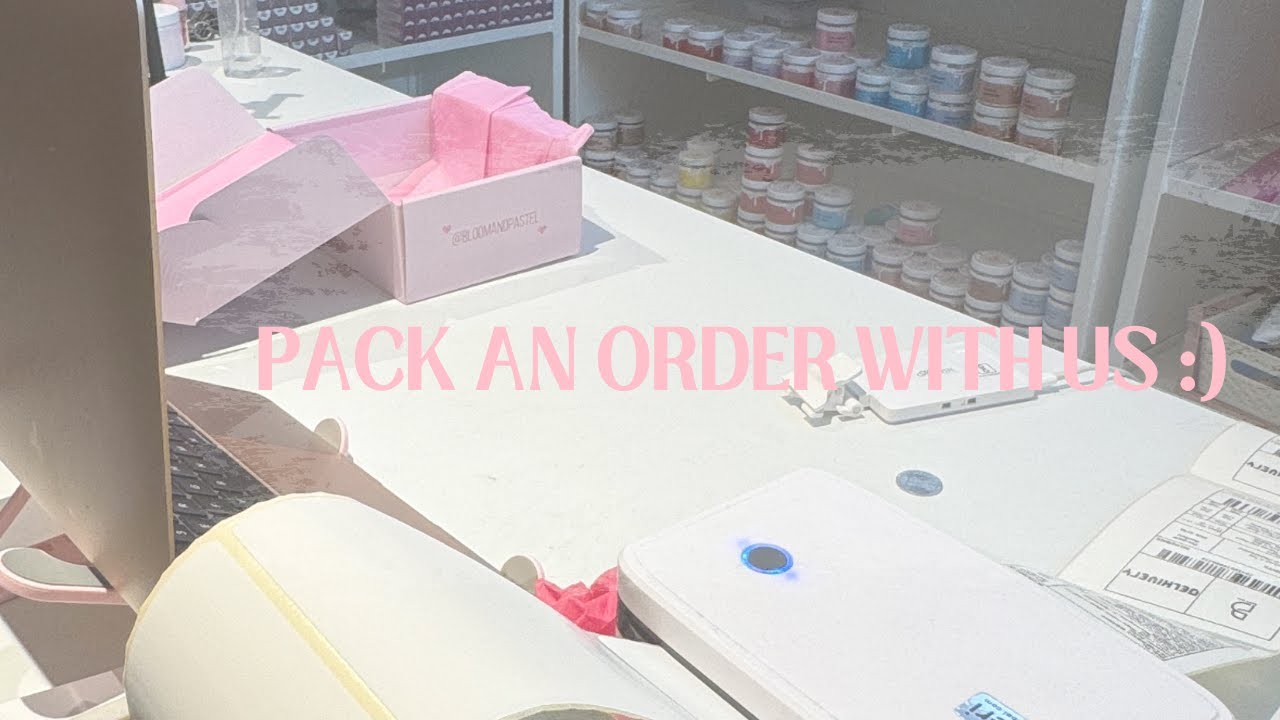 Come pack your orders with us ️ - YouTube