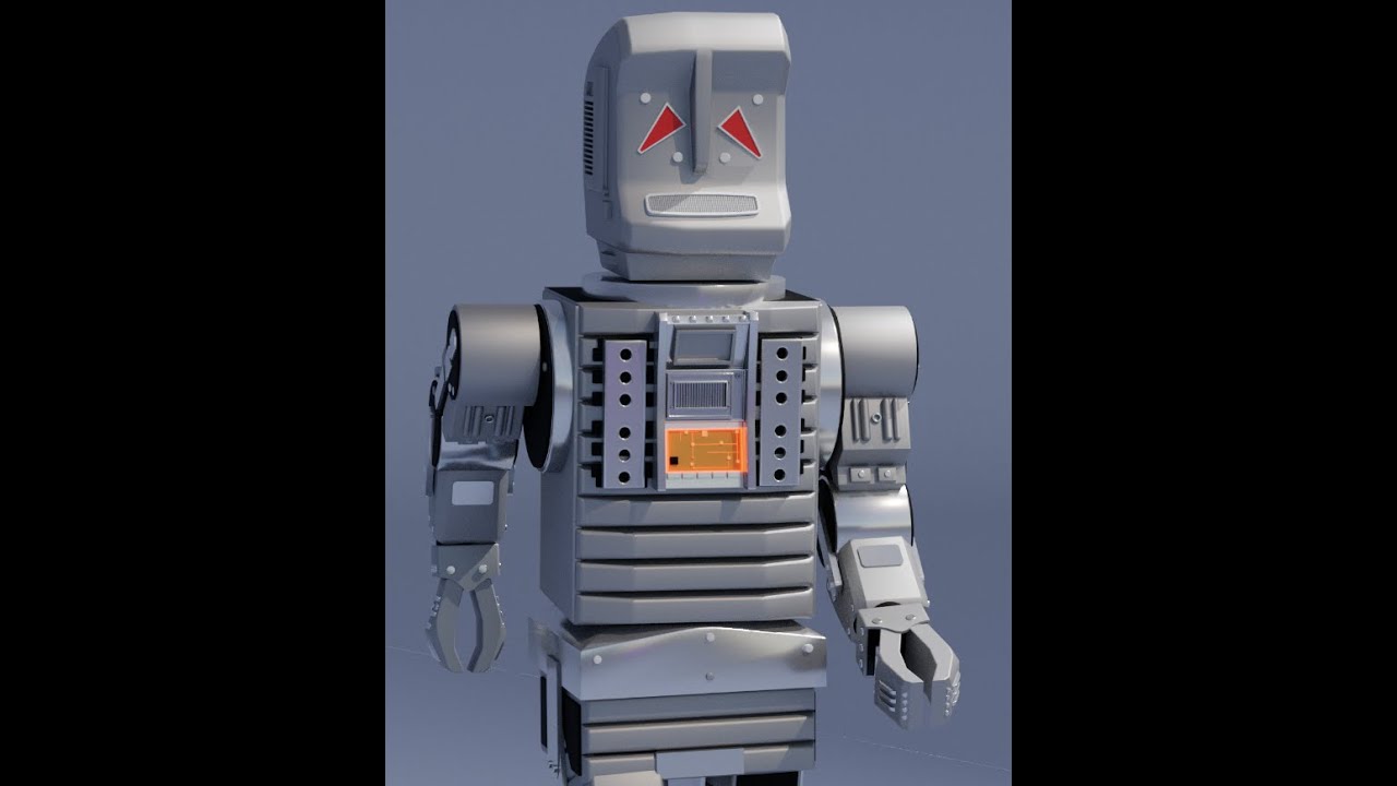 Marvin (Hitch Hikers) Render Eevee v2 - YouTube