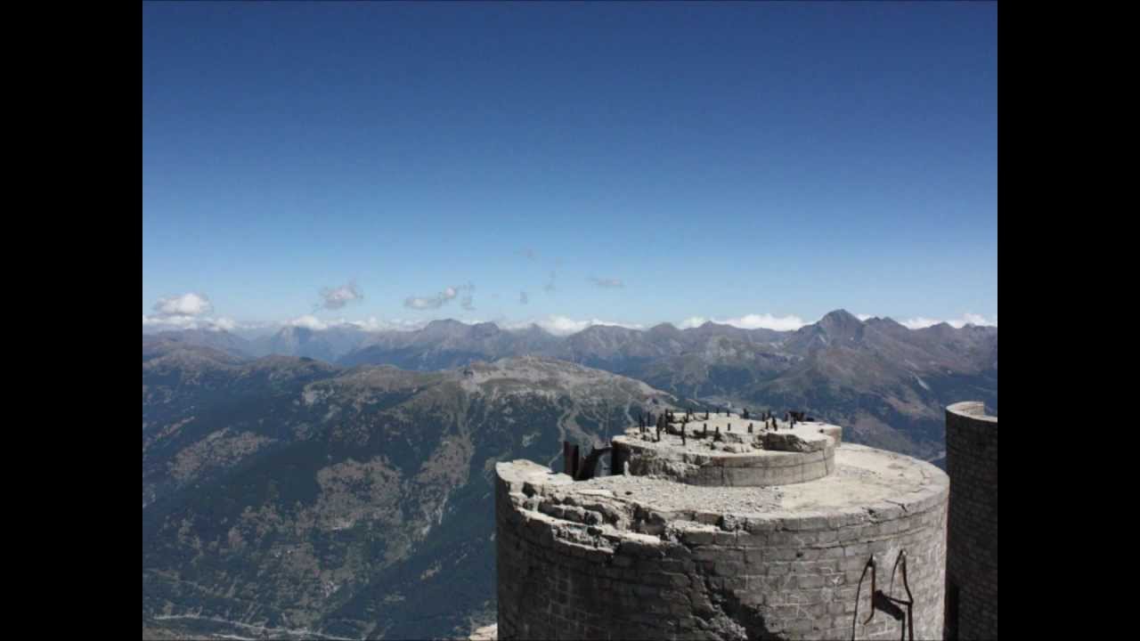 WW2 Italian Bunkers and Strongholds : Mount Chaberton - YouTube