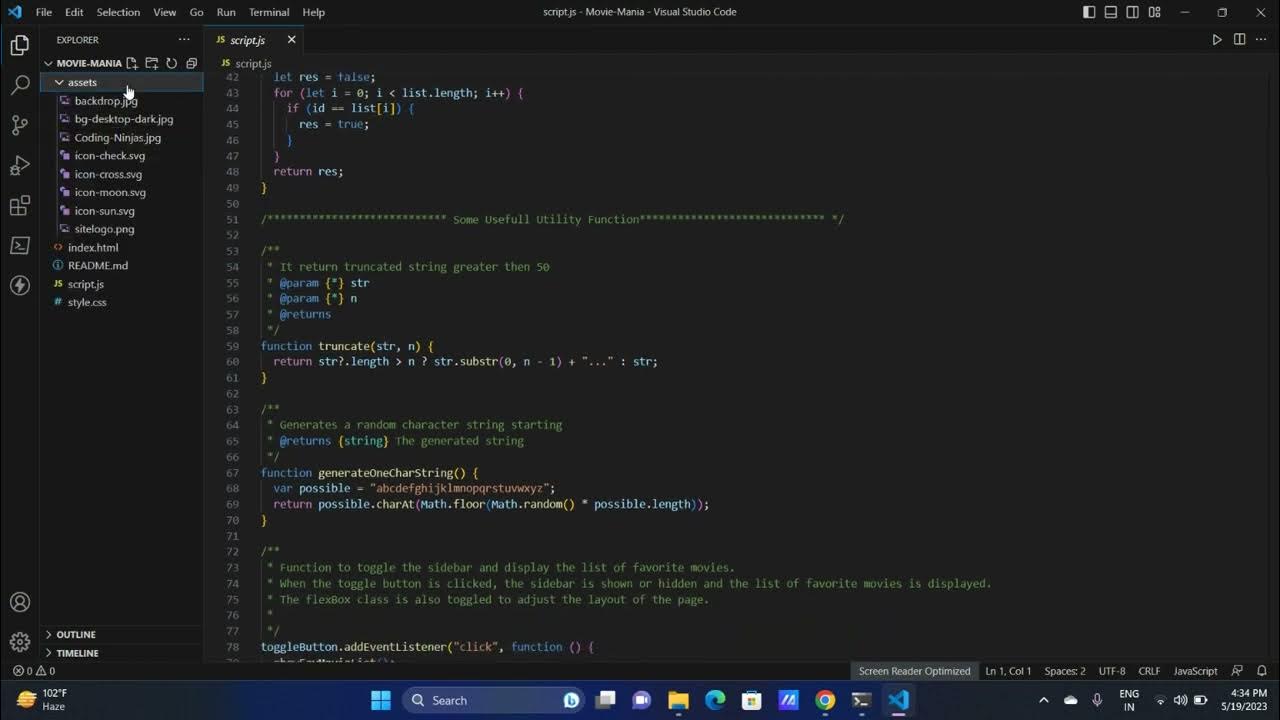 Movie-Mania(IMBD clone) app by HTML, CSS, JS - YouTube
