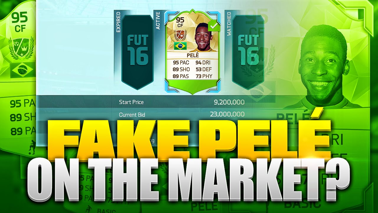 FAKE PELE ON THE MARKET? - YouTube