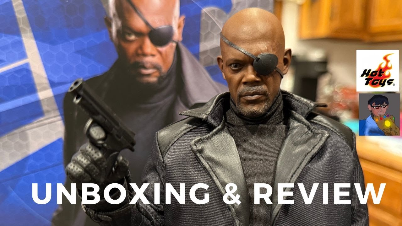 Hot Toys Nick Fury Captain America the Winter Soldier Retro Unboxing ...