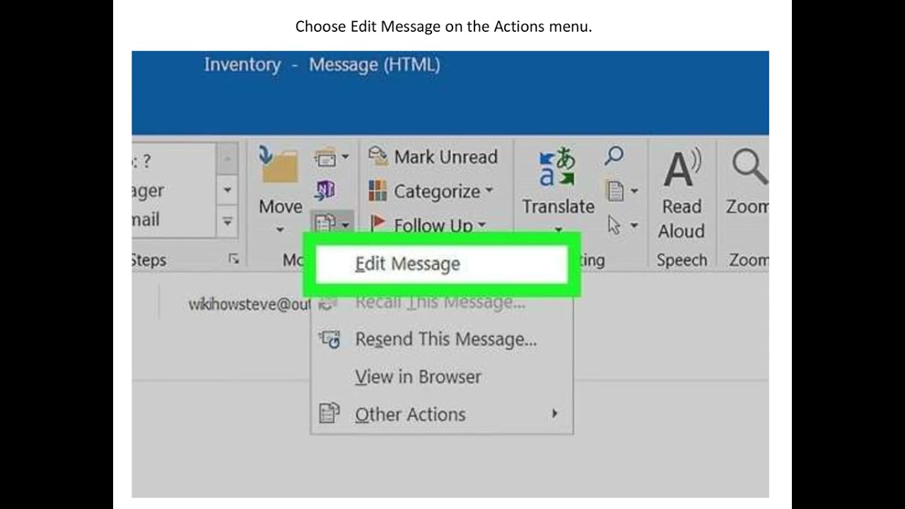 How to Edit Received Emails in Outlook? | Outlook Customer Care Number ...