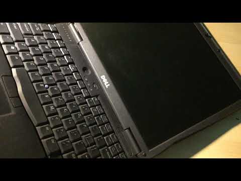 Turning on my really old Dell Computer - YouTube