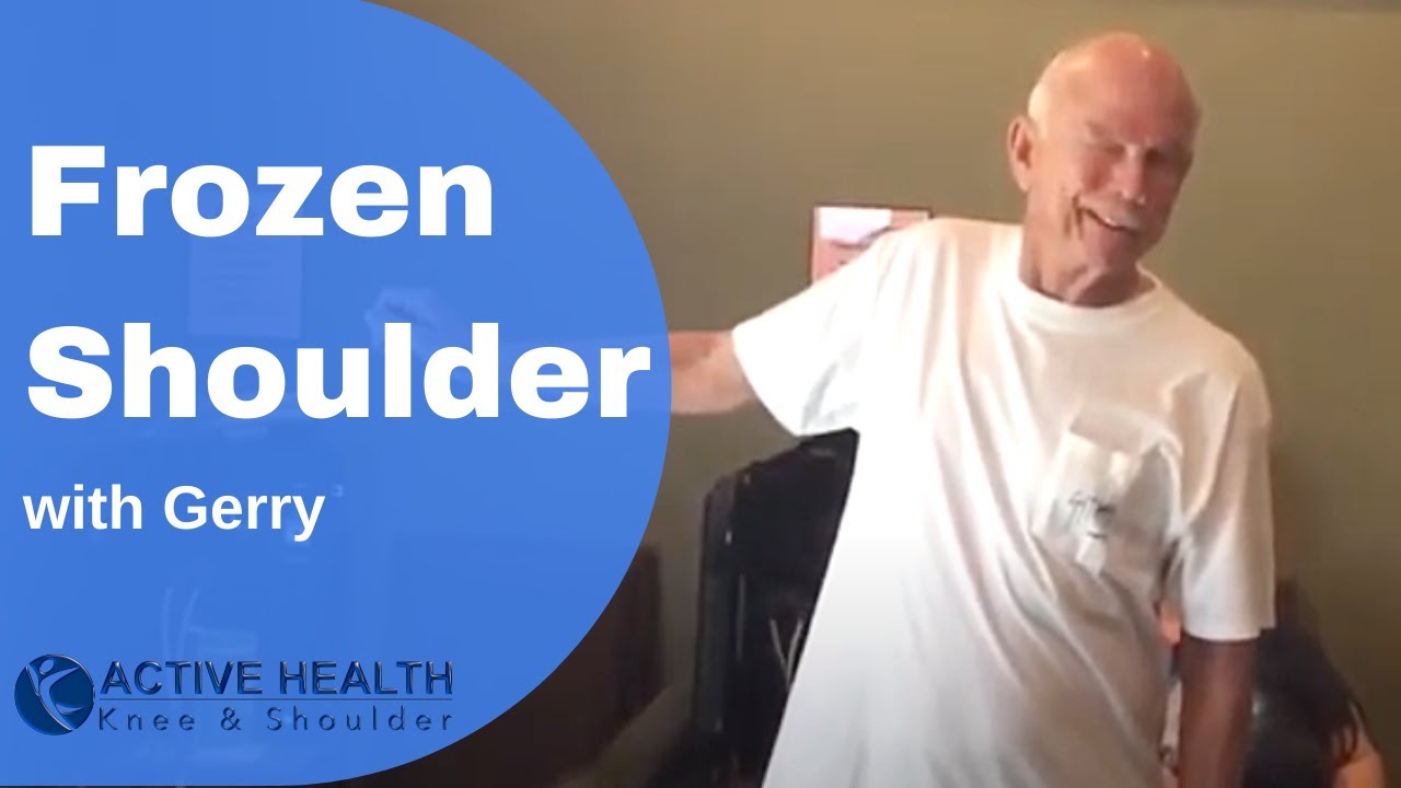 TRIGENICS™ FROZEN SHOULDER - BEFORE - Gerry-Fort Myers, Florida - YouTube