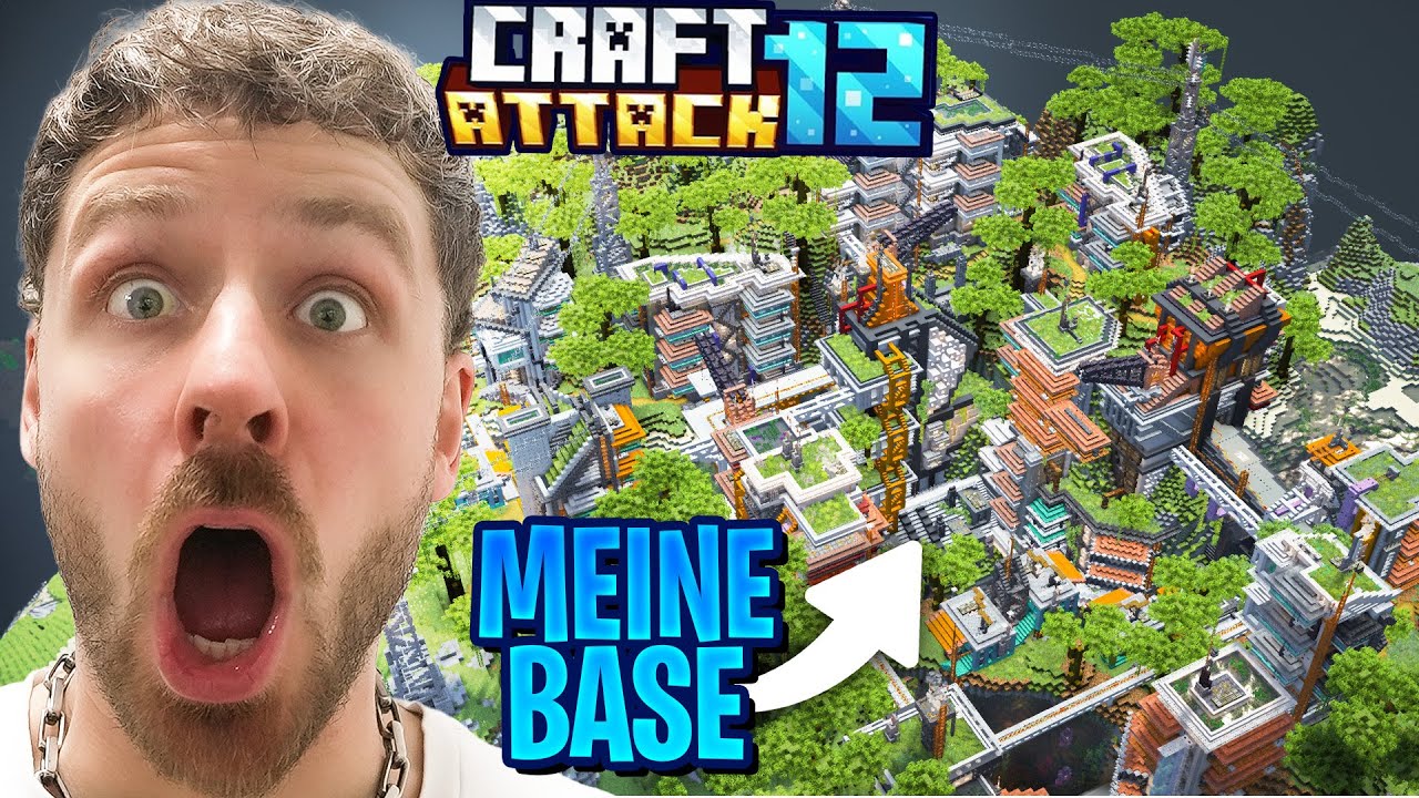 DAS wird meine XXL CRAFTATTACK 12 BASE! - YouTube