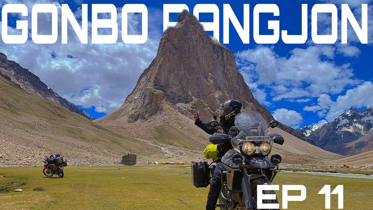 GONBO RANGJON, HOLY MOUNTAIN, MUMBAI TO ZANSKAR RIDE, EP 11, #adventure ...