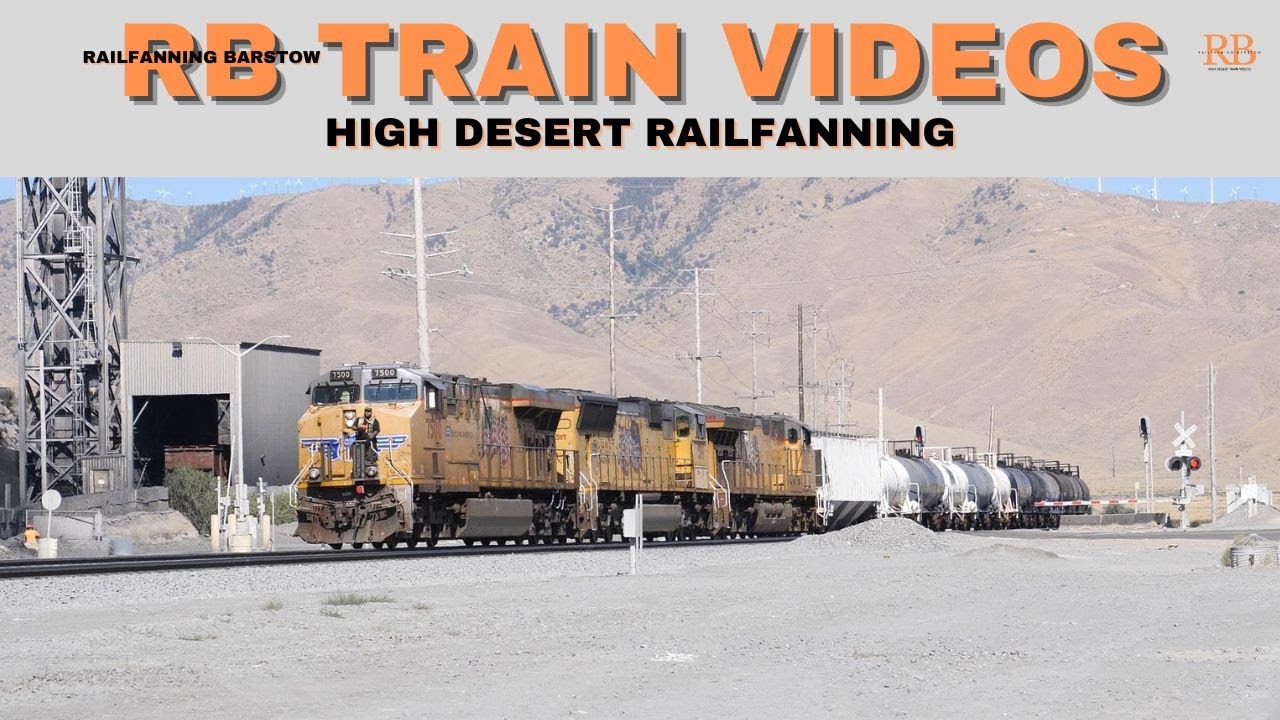 RB New Railfanning Video UP 7500 LOP53 Working at Martin Marietta Materials Monolith Tehachapi ...