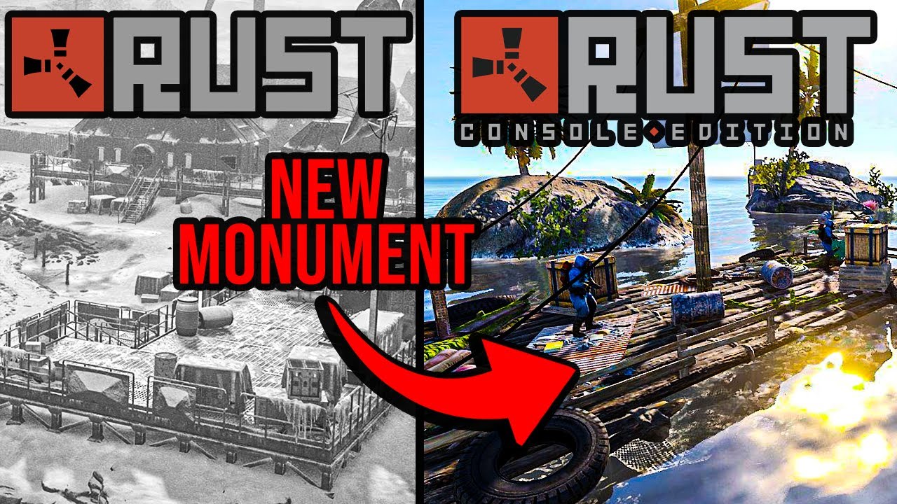 RUST CONSOLE OWN MONUMENT - YouTube