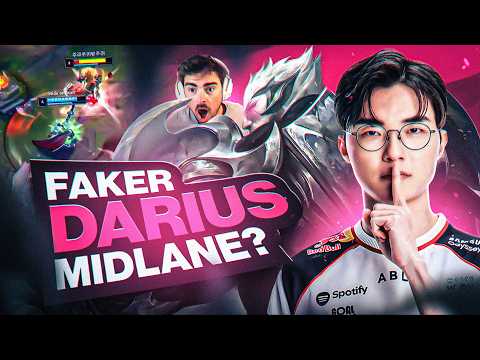 FAKER is OBSESSED With DARIUS MID... *NEW META?*
