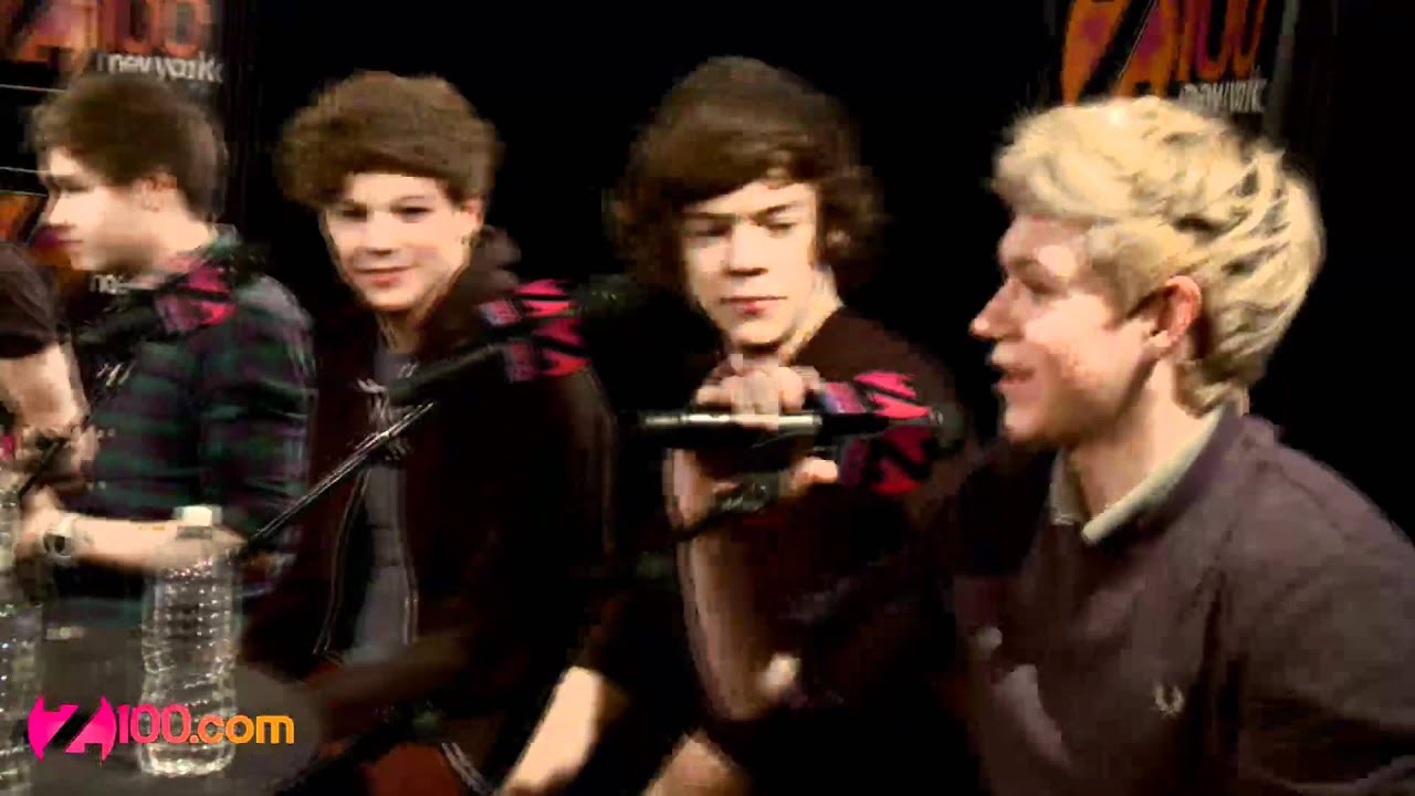 Z100 - One Direction Z Lounge Fan Chat - YouTube