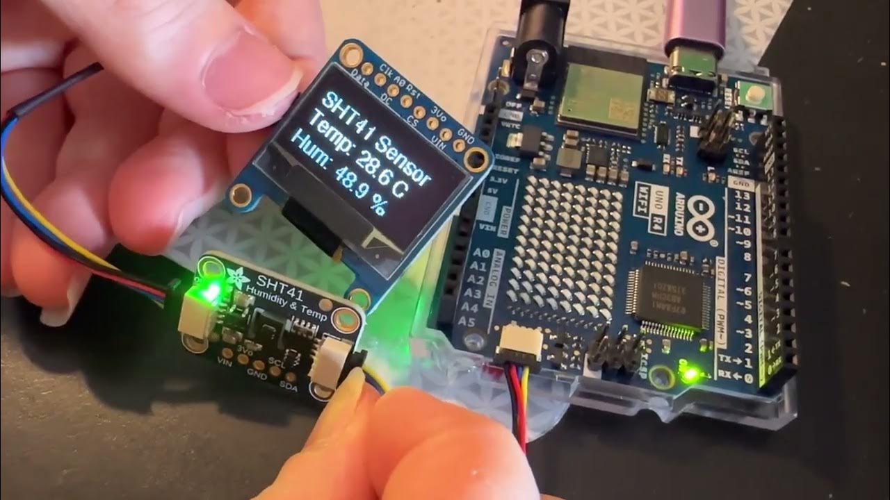 Yes! Stemma QT boards work with the Arduino UNO R4! 🎉🔌🛠️📡💡🌐 - YouTube