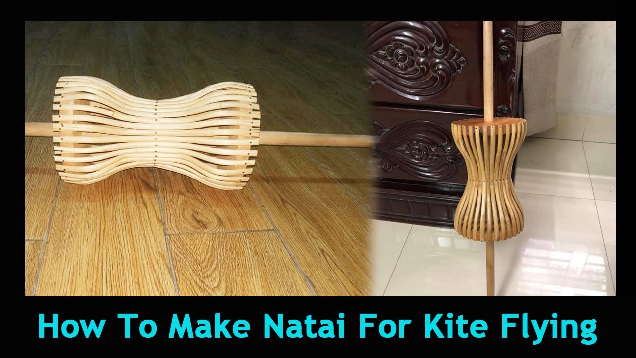 How To Make Spool For Kite Flying | Natai Making | Make FIRKI (DIY ...