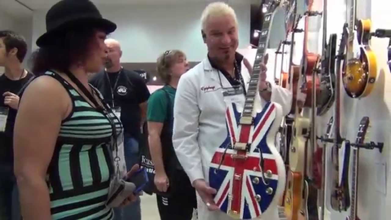 Hot Jam Media at Gibson Booth: Dr. Epiphone Interview NAMM 2014 - YouTube