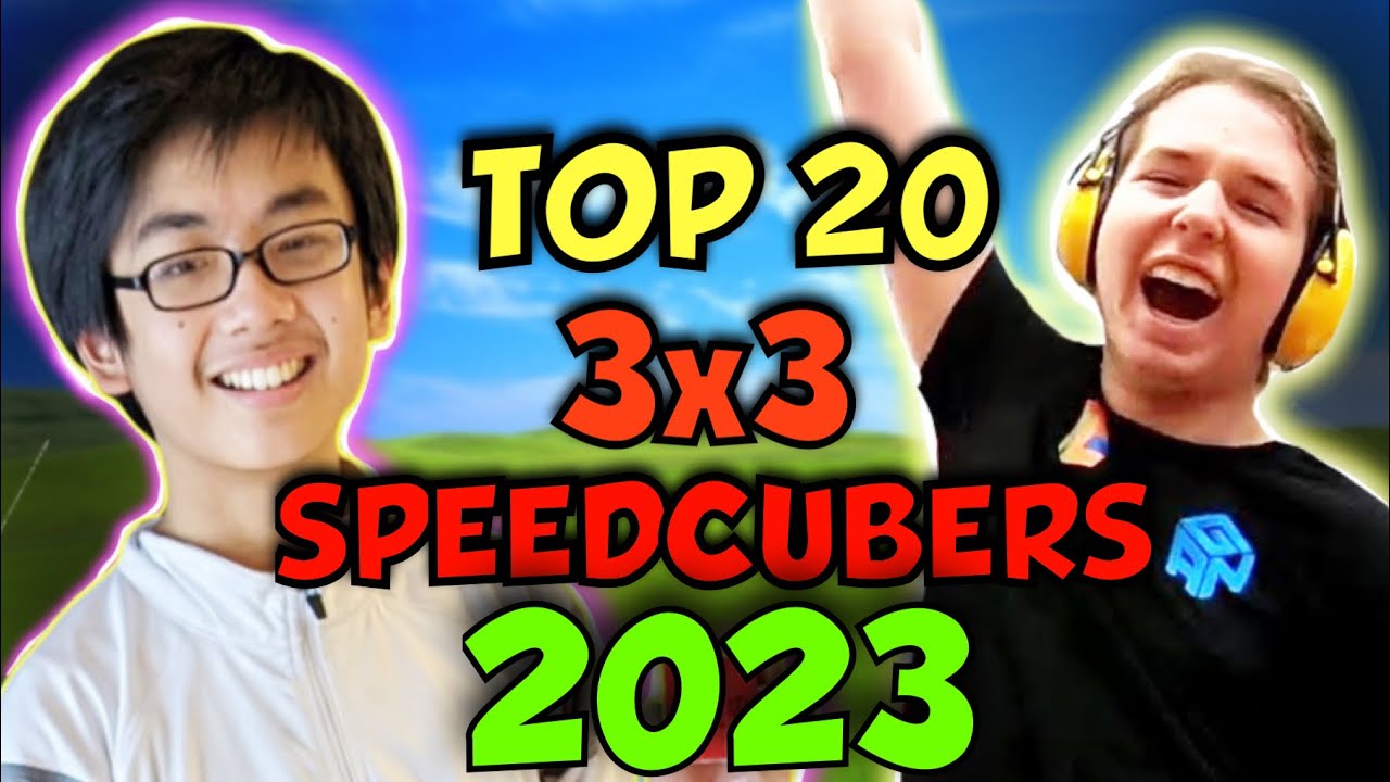 TOP 20 3X3 SPEEDCUBERS WORLD RECORD 2023 - YouTube