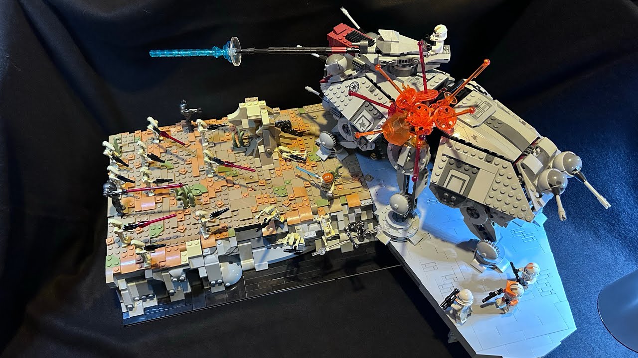 Lego Star Wars Utapau moc! - YouTube