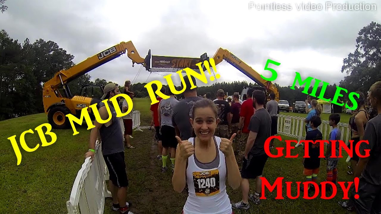JCB Mud Run 2016 Pooler Georgia. - YouTube