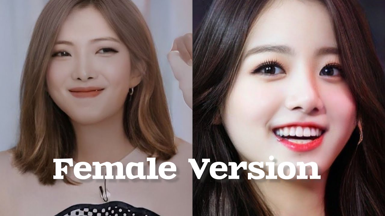 BTS RM and BTS Jungkook FEMALE VERSION 💜😍💜 || K-pop Fan MV - YouTube