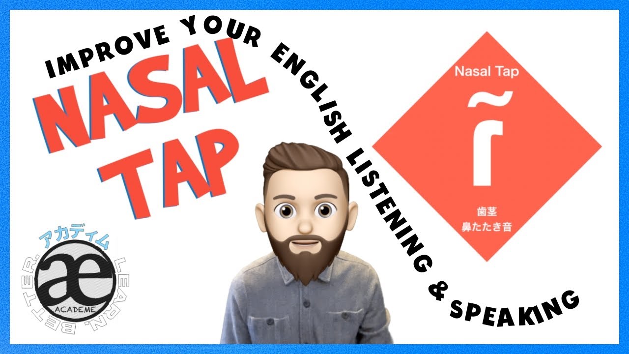 SIGN 5 - 鼻たたき音 - NASAL TAP for Speaking & Listening - YouTube