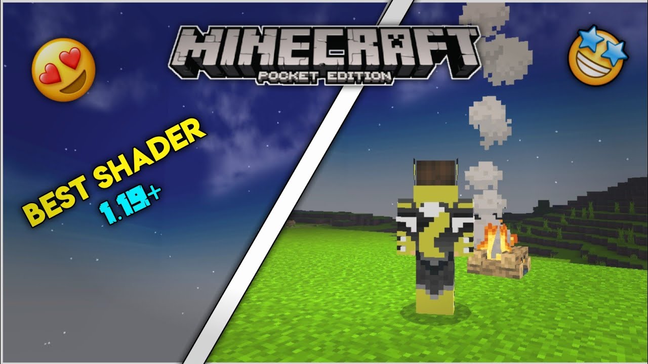Best Render Dragon Shader For Minecraft PE 1.19+ 🔥🐉| Brothers Ka Adda ...