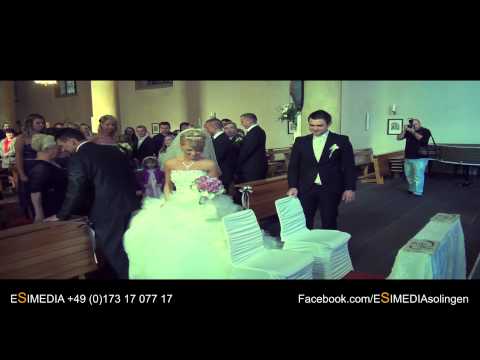 ESIMEDIA Swetlana & Igor Wedding clip 19.10.13  Event-Arena Remscheid +49 (0)173 17 077 17