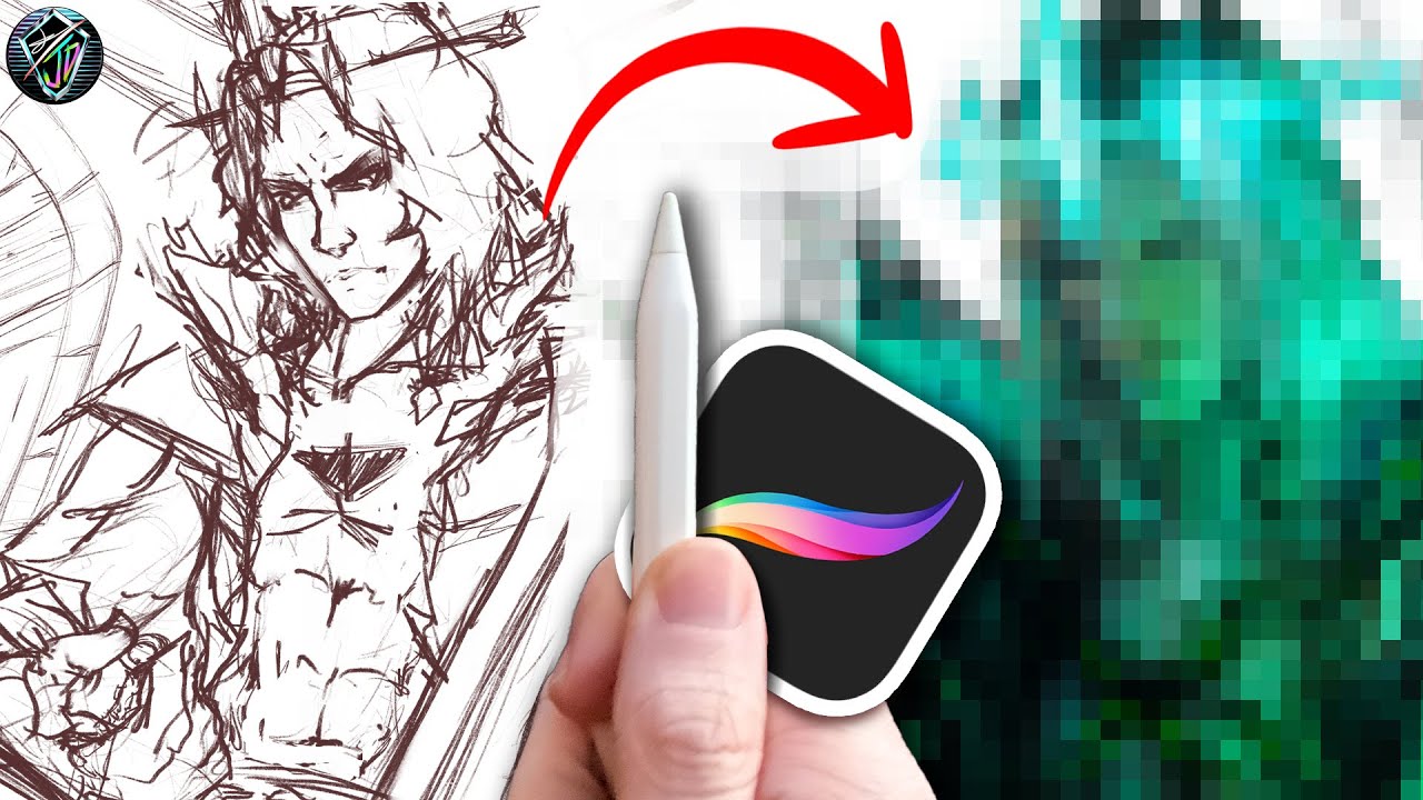 Drawing Viego League of Legends Fan Art | Painting Procreate Tutorial ...