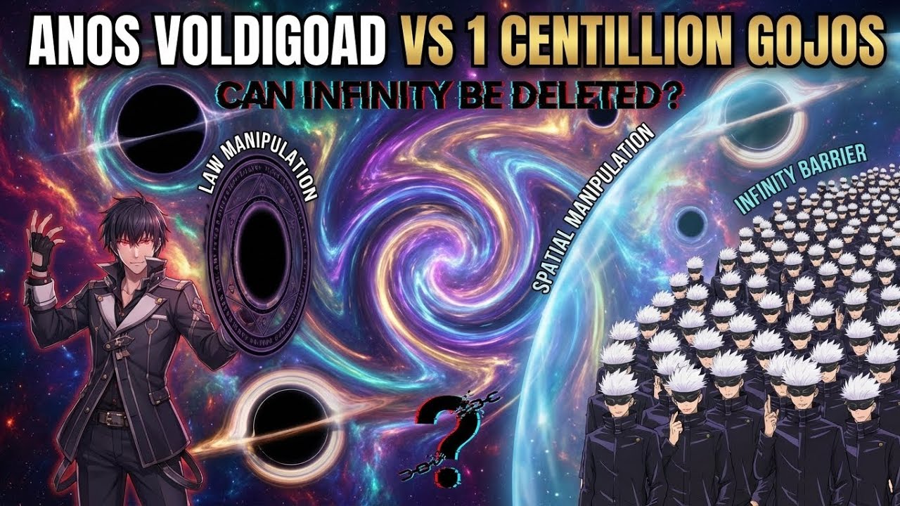 Anos Voldigoad vs 1 Centillion Gojos - Law Manipulation vs Spatial ...