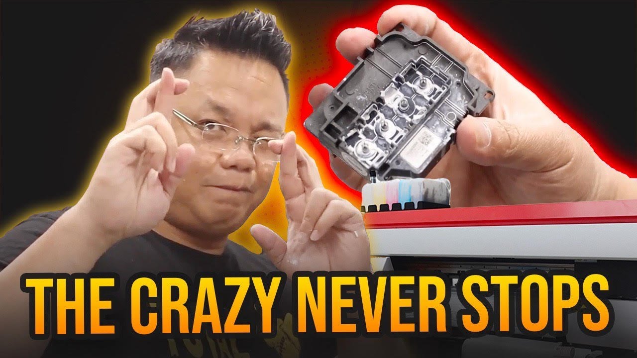 Just Another Crazy Day As a DTF Printer | Small Business Vlog - YouTube