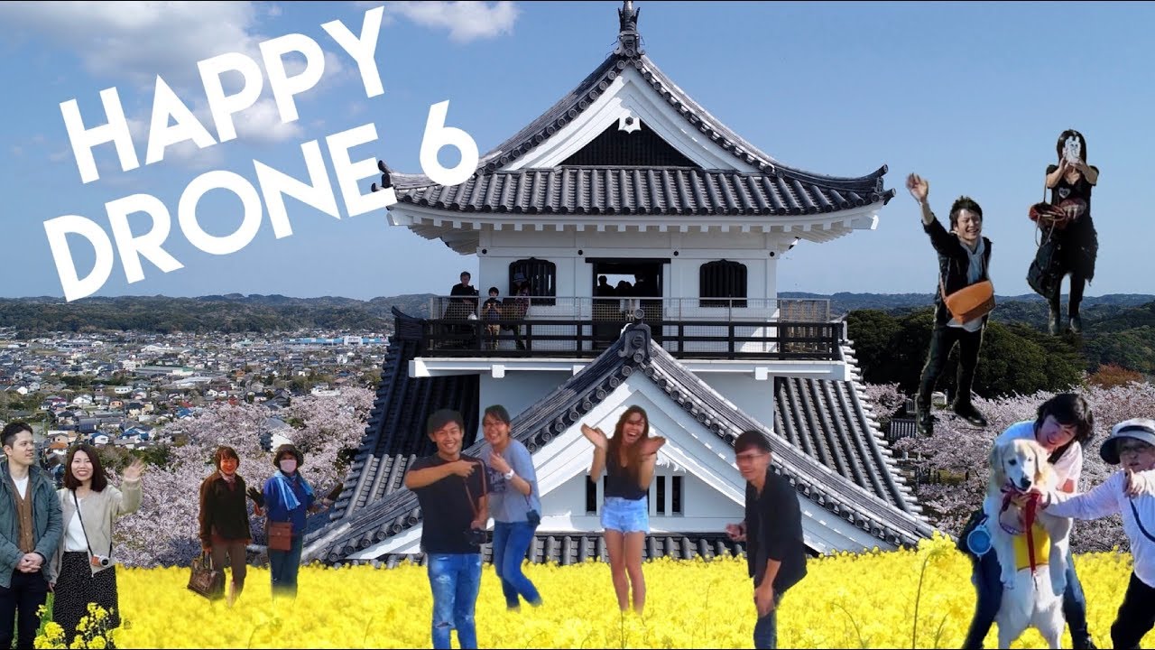 4k Happy Drone ドローン空撮【笑顔になれる絶景すぎる光景】 - YouTube