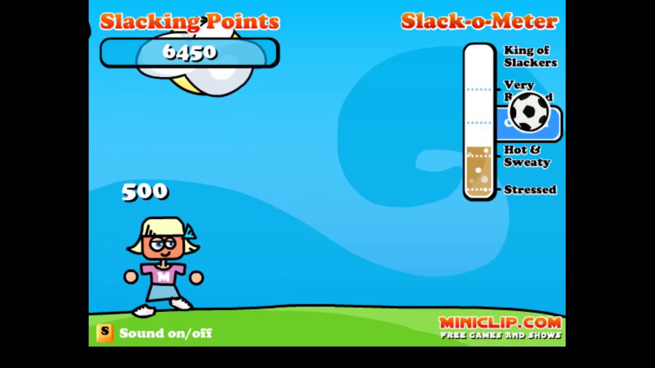 Flash Game - A Day of Slacking - YouTube