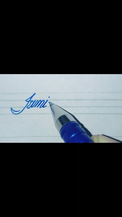 Jamie write ️ in beautiful cursive style. #calligraphy #handwriting ...