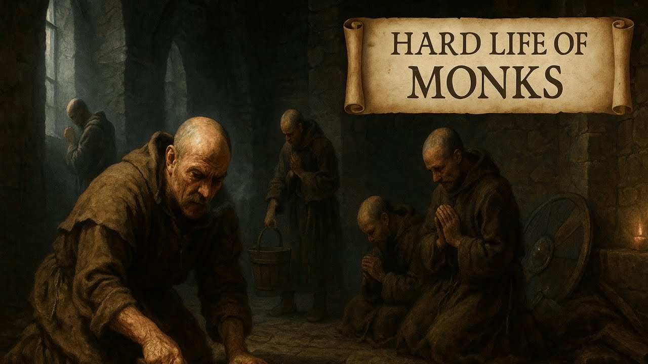 The BRUTAL Daily Life of a Real Medieval Monk - YouTube