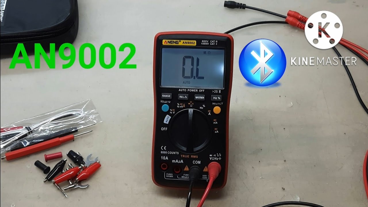 multimetro ANENG an9002 com bluetooth, minha opinião. - YouTube