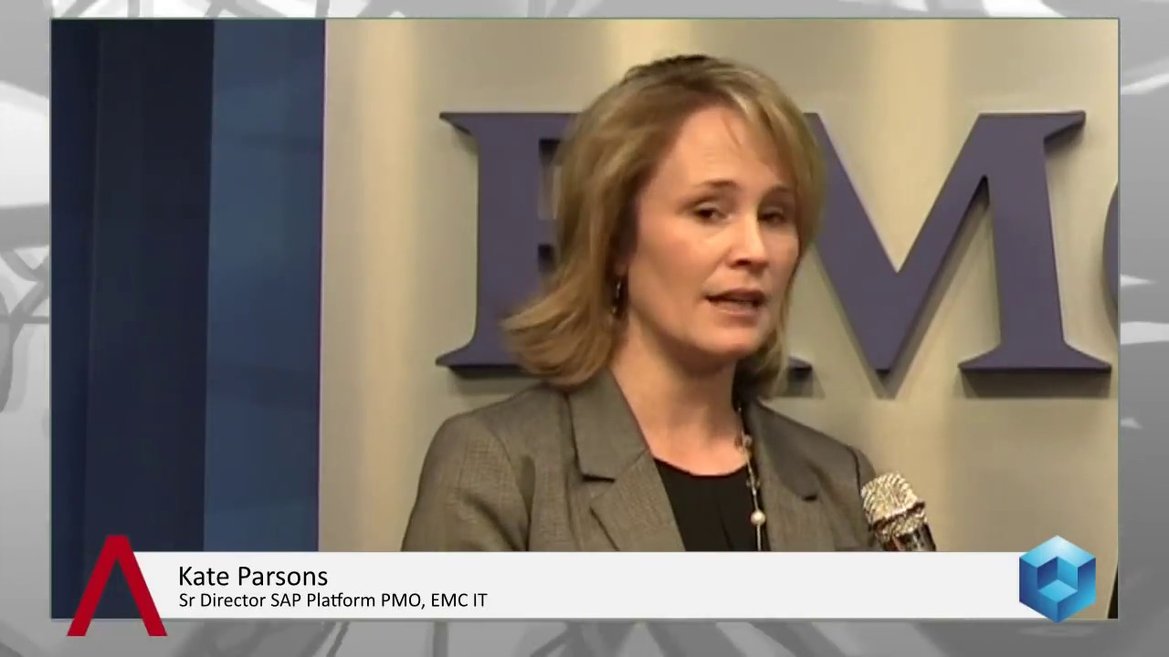 Kate Parsons - EMC SAP Week 2013 - theCUBE - YouTube