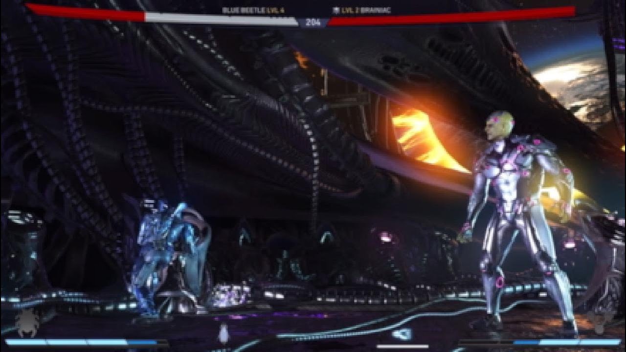 Blue Beetle Vs. Brainiac - Injustice 2 (Ps5 Gameplay) - YouTube